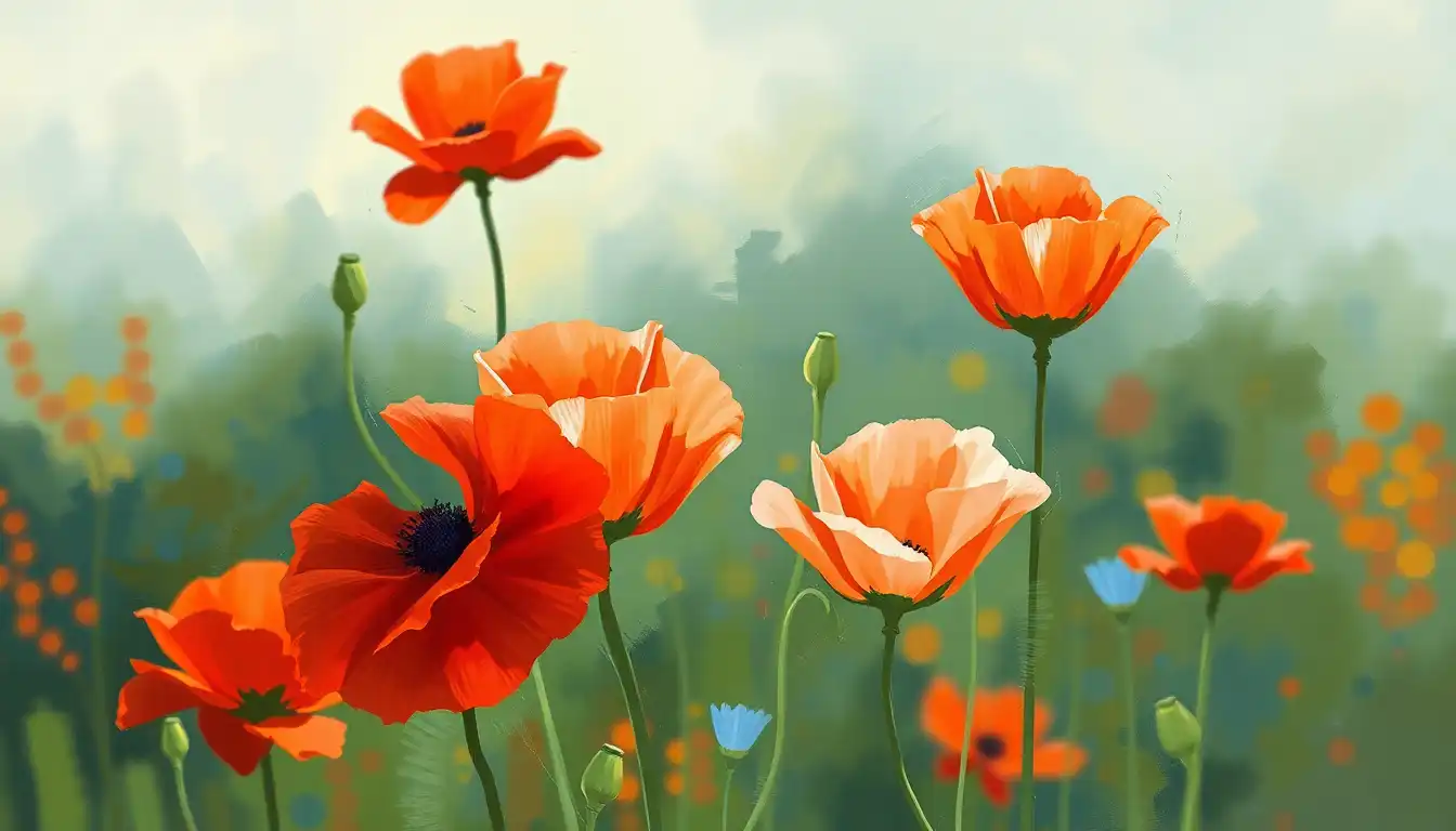 Poppy Therapy: Nature's Remedy for Mental Wellness