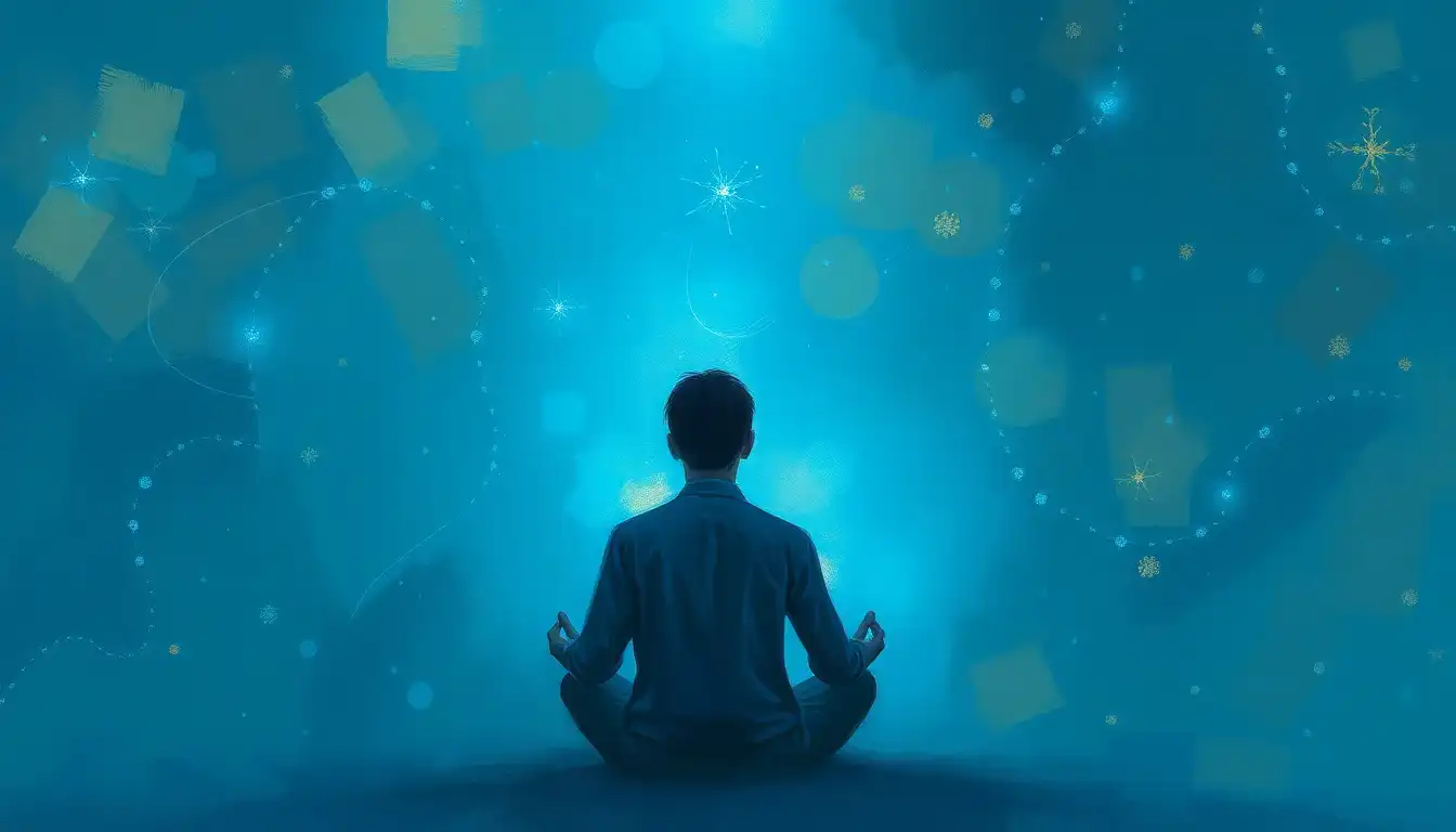 Blue Light in Meditation: Visual Phenomena Explored