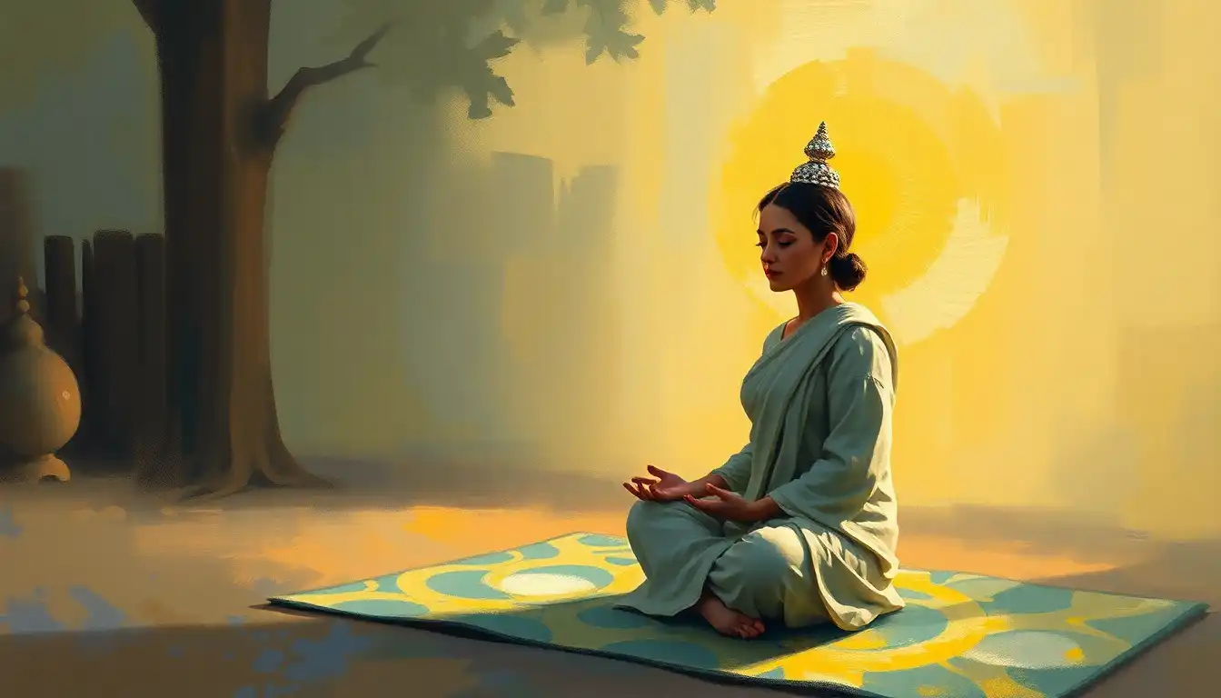 Burmese Meditation Posture: Comfort Meets Mindfulness