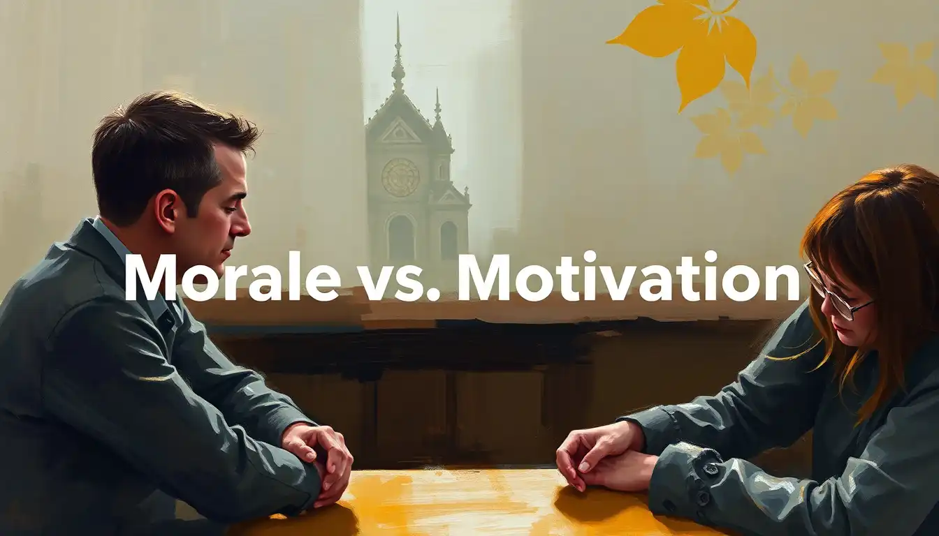 Morale vs Motivation: Key Workplace Insights