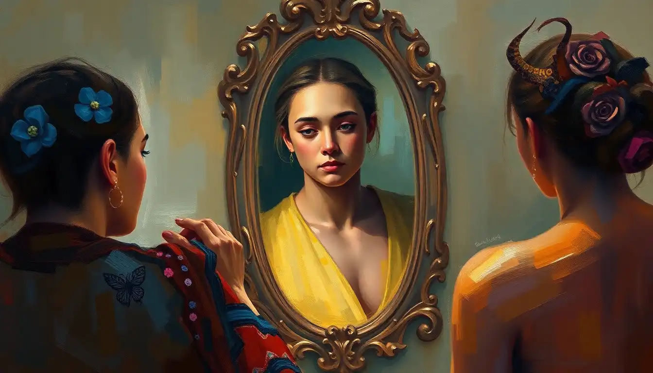 Narcissist Reflection: Unveiling the Self-Absorbed Mind