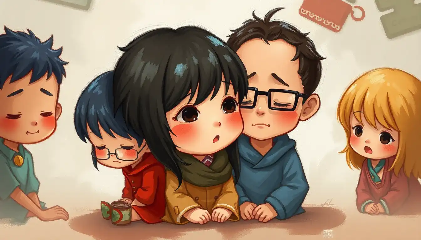 Mastering Chibi Emotions: Expressive Miniature Character Art