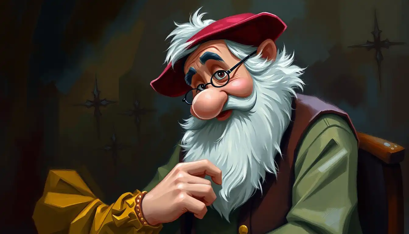 Doc: Snow White's Wise and Quirky Dwarf Leader