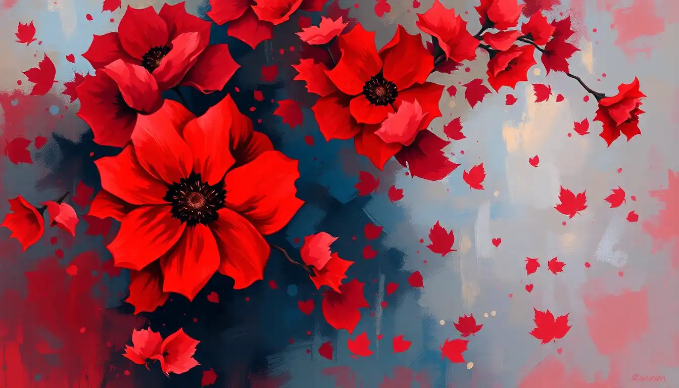 Radical Red Happiness: Embracing Bold Joy