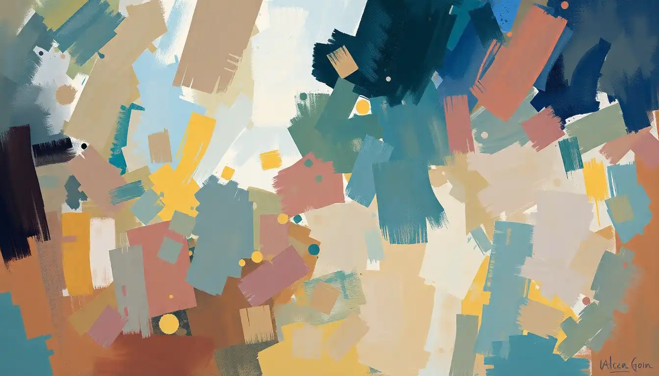 Abstract Mental Health Art: Expressing Emotions Creatively
