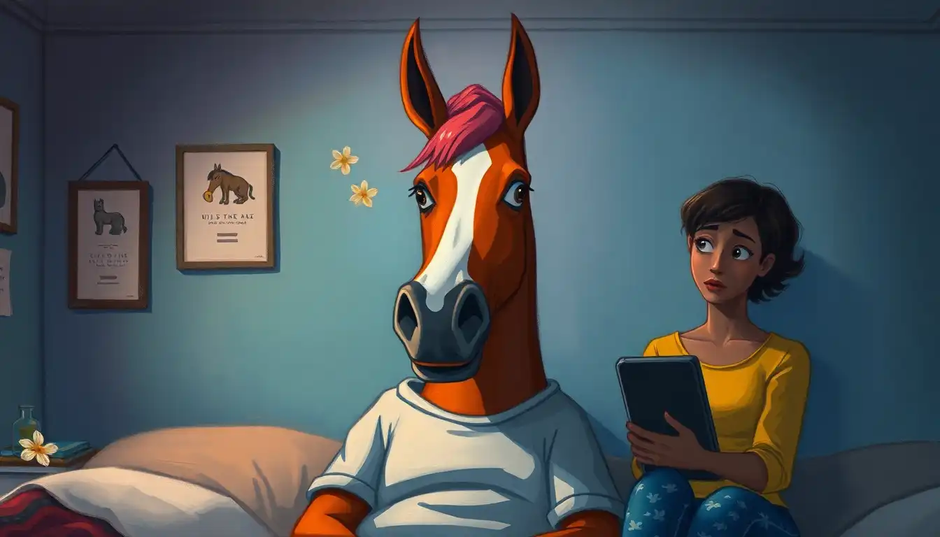 BoJack Horseman's Mental Illness: A Complex Character Study