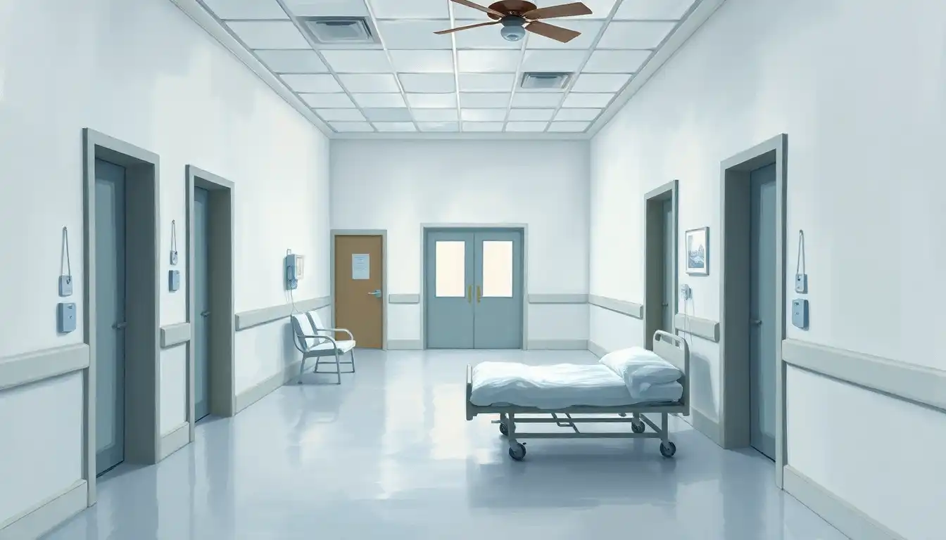 Mental Hospital Design: Impact of White Interiors