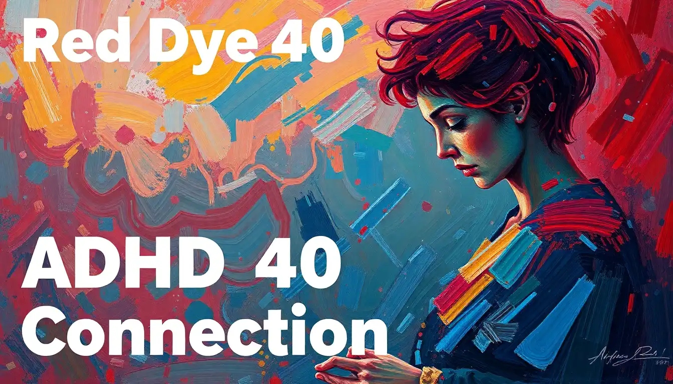 Red Dye 40 and ADHD: Evidence and Avoidance