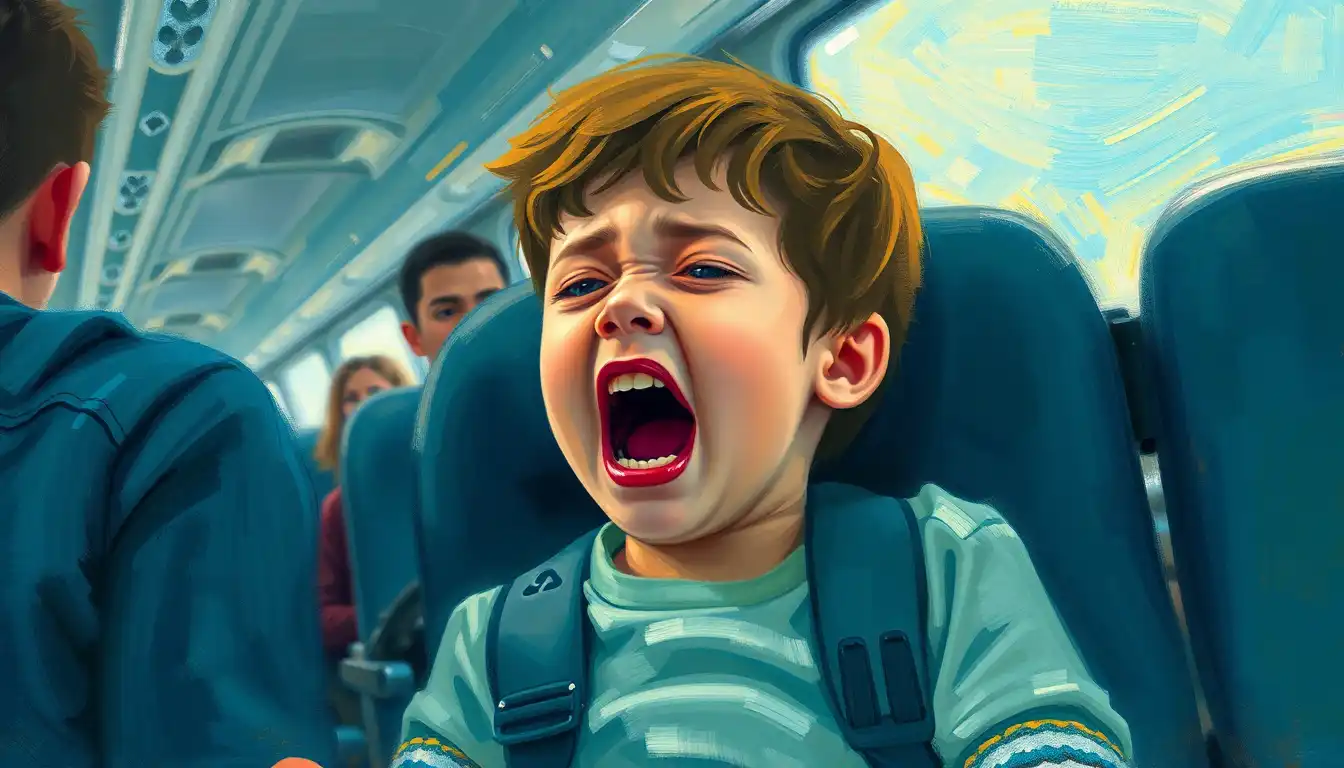 Autistic Child Screaming on Plane: Parent's Guide