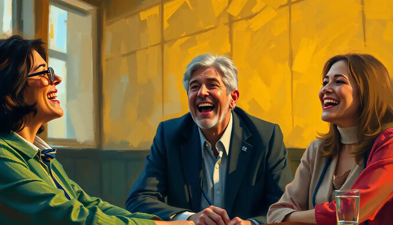 Laughter at Work: Boosting Productivity and Positivity